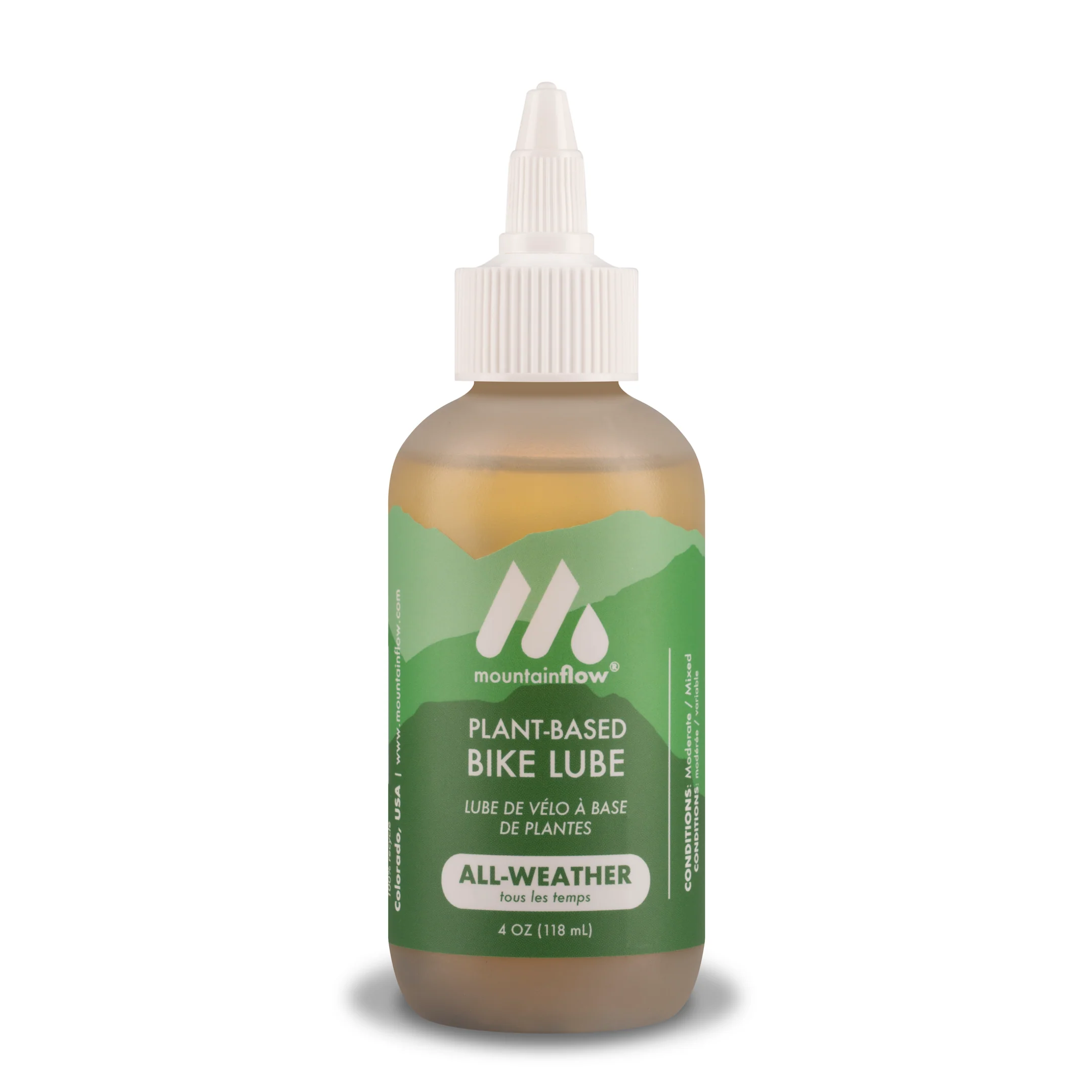 MountainFlow Plant-Based All Weather Bike Lubricant - 4oz – Clever ...