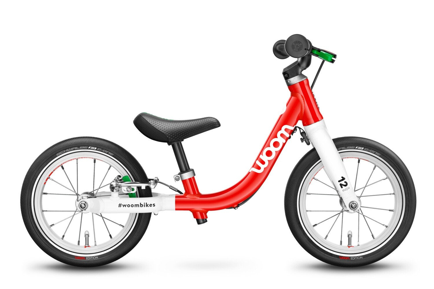 Woom 1 12-Inch Kids' Balance Bike – Clever Cycles | Bikes & Ebikes